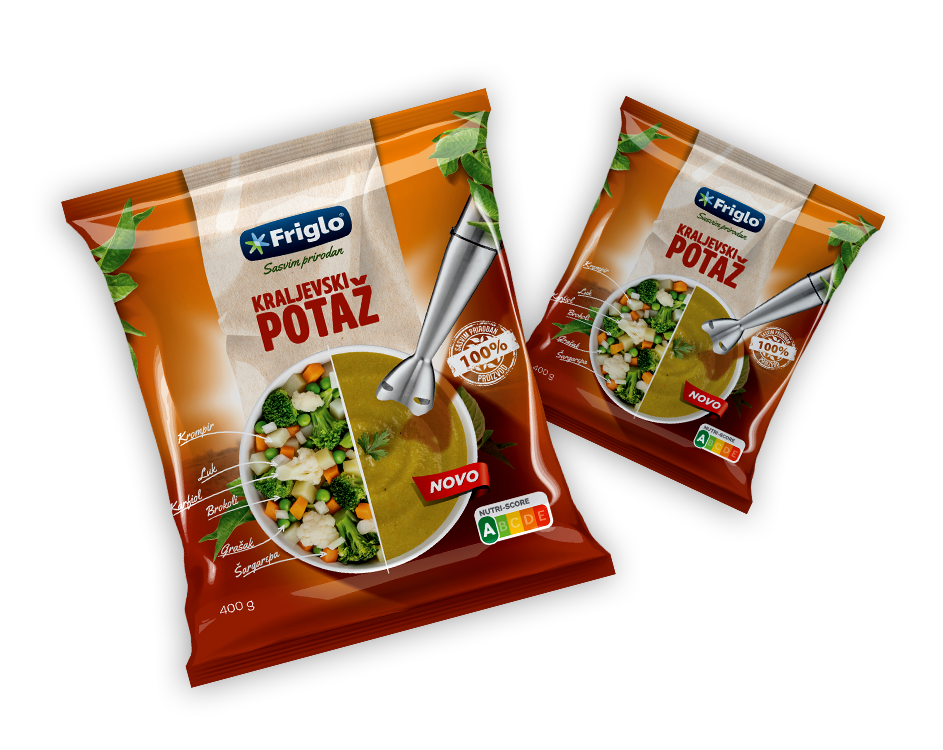 Mešavine smrznutog povrća - zdrava hrana